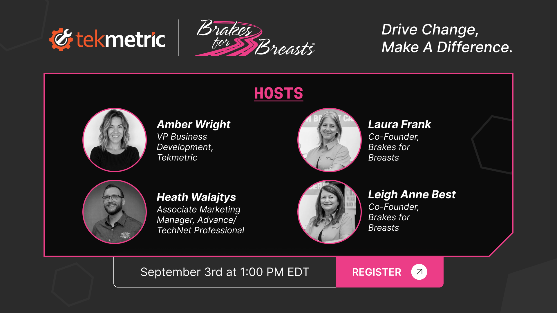 Brakes for Breasts: Drive Change, Make a Difference | Tekmetric